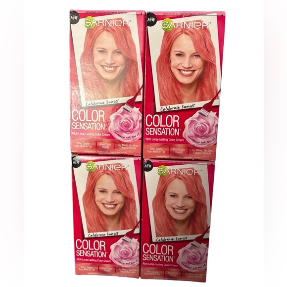 Garnier | Hair | 4 Garnier Color Sensation California Sunset 726 Coral ...